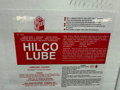 HILCO LUBE 17oz AEROSOL by Hill #5035 Case of 12 — Florida Wholesale Tools